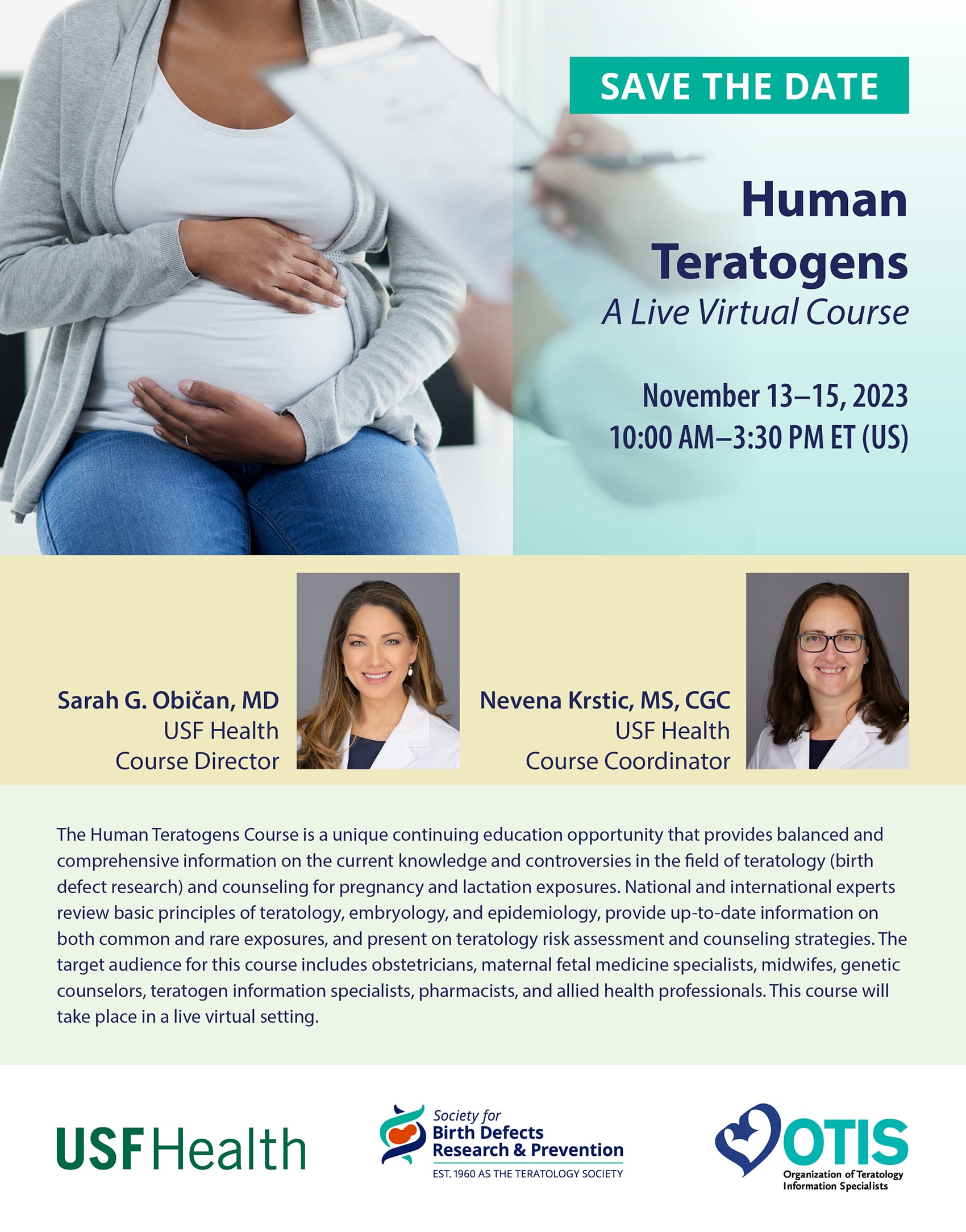 Society for Birth Defects Research and Prevention | Save the Date